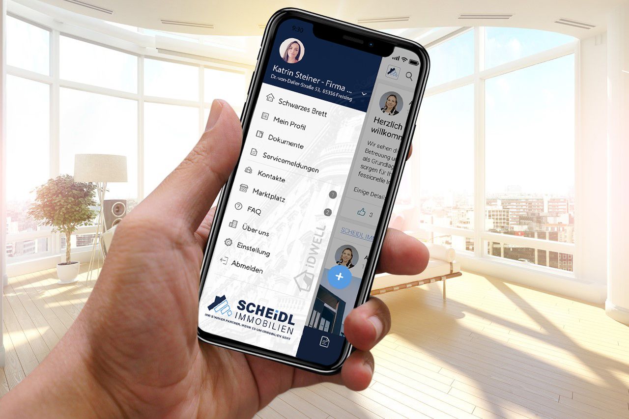 DIE DIGITALE SERVICE-PLATTFORM VON SCHEIDL IMMOBILIEN